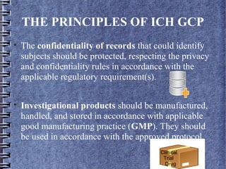 ICH GOOD CLINICAL PRACTICE | PPT