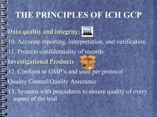 ICH GOOD CLINICAL PRACTICE | PPT