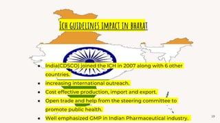ICH GUIDELINES AND ITS IMPACT IN INDIA | PPTX