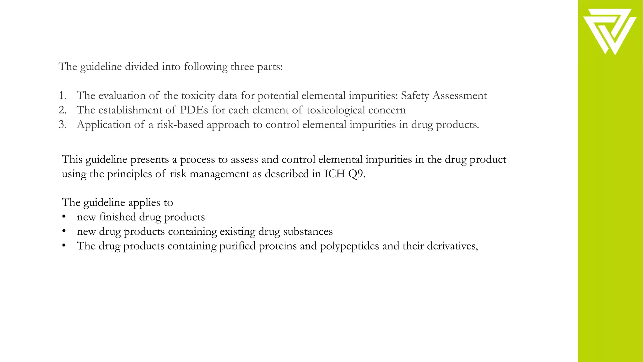 ICH- Q3 Impurity | PPTX