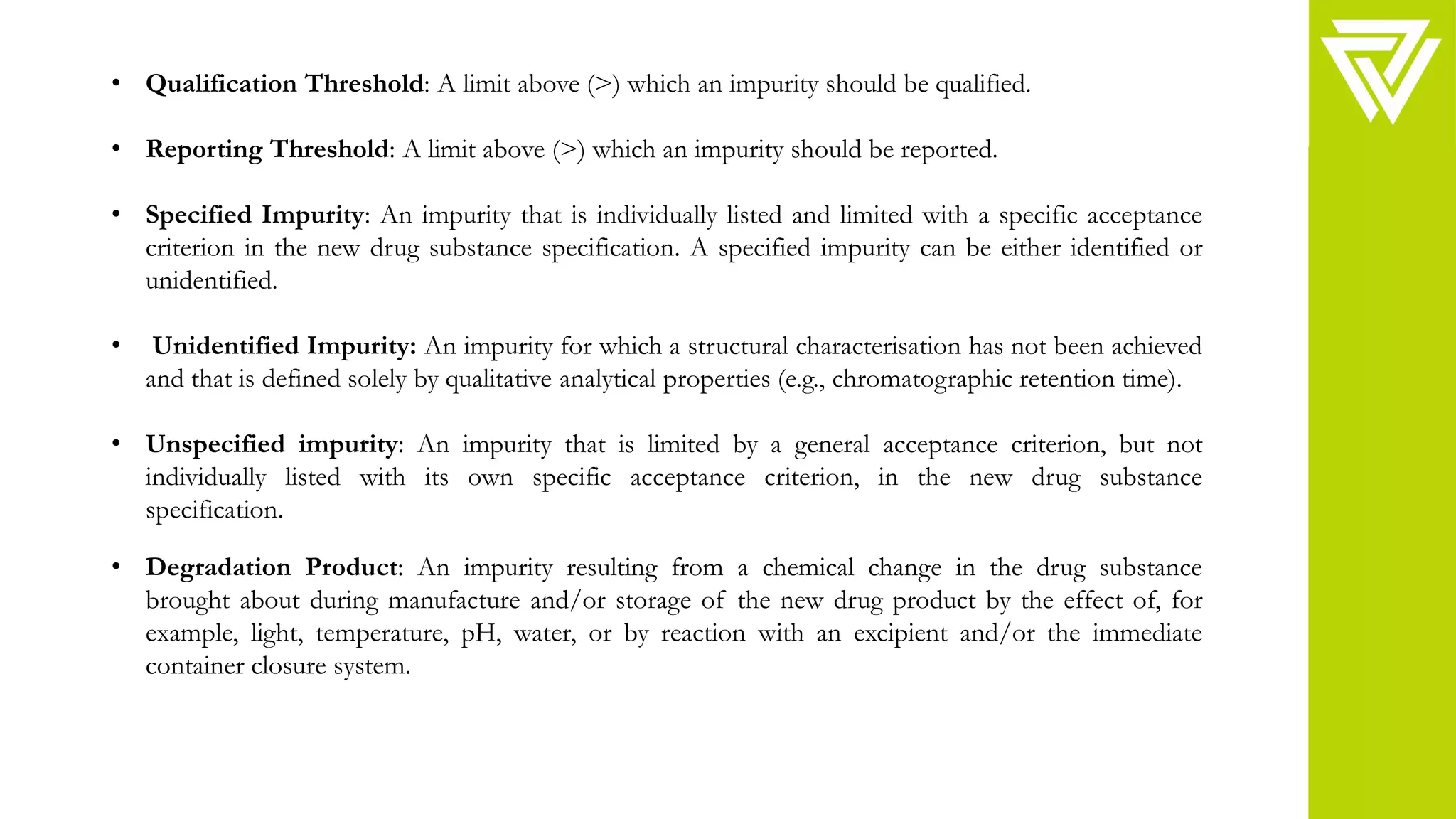 ICH- Q3 Impurity | PPTX