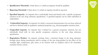 ICH- Q3 Impurity | PPTX