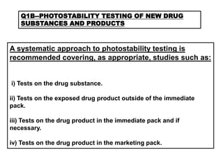 ICH [ Q ] Guidelines | PPTX