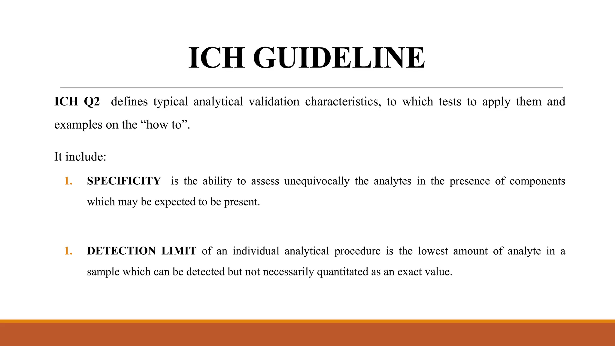 ICH and WHO Guideline for Validation and Calibration.pptx