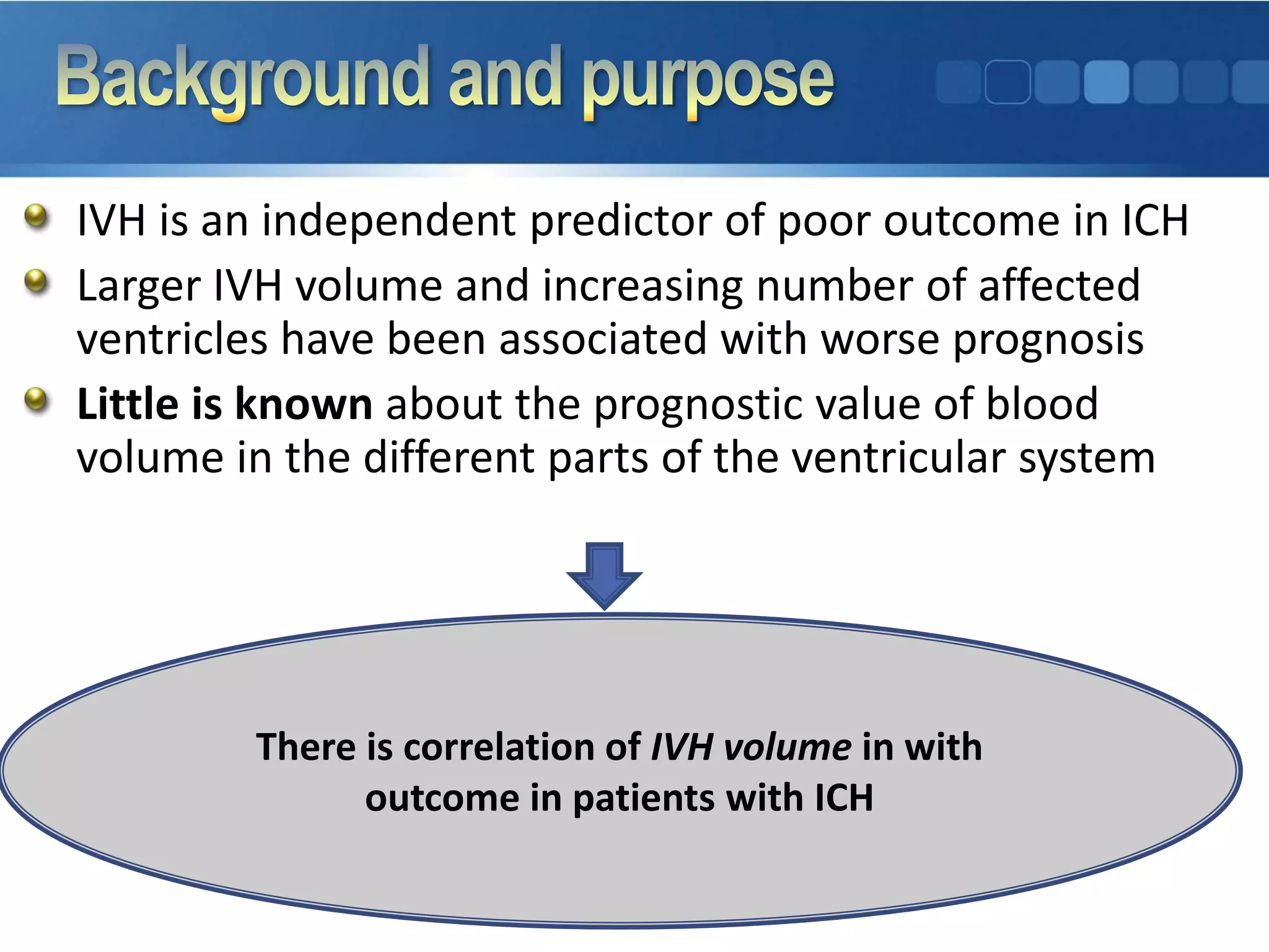 ICH-Graeb Score | PPTX