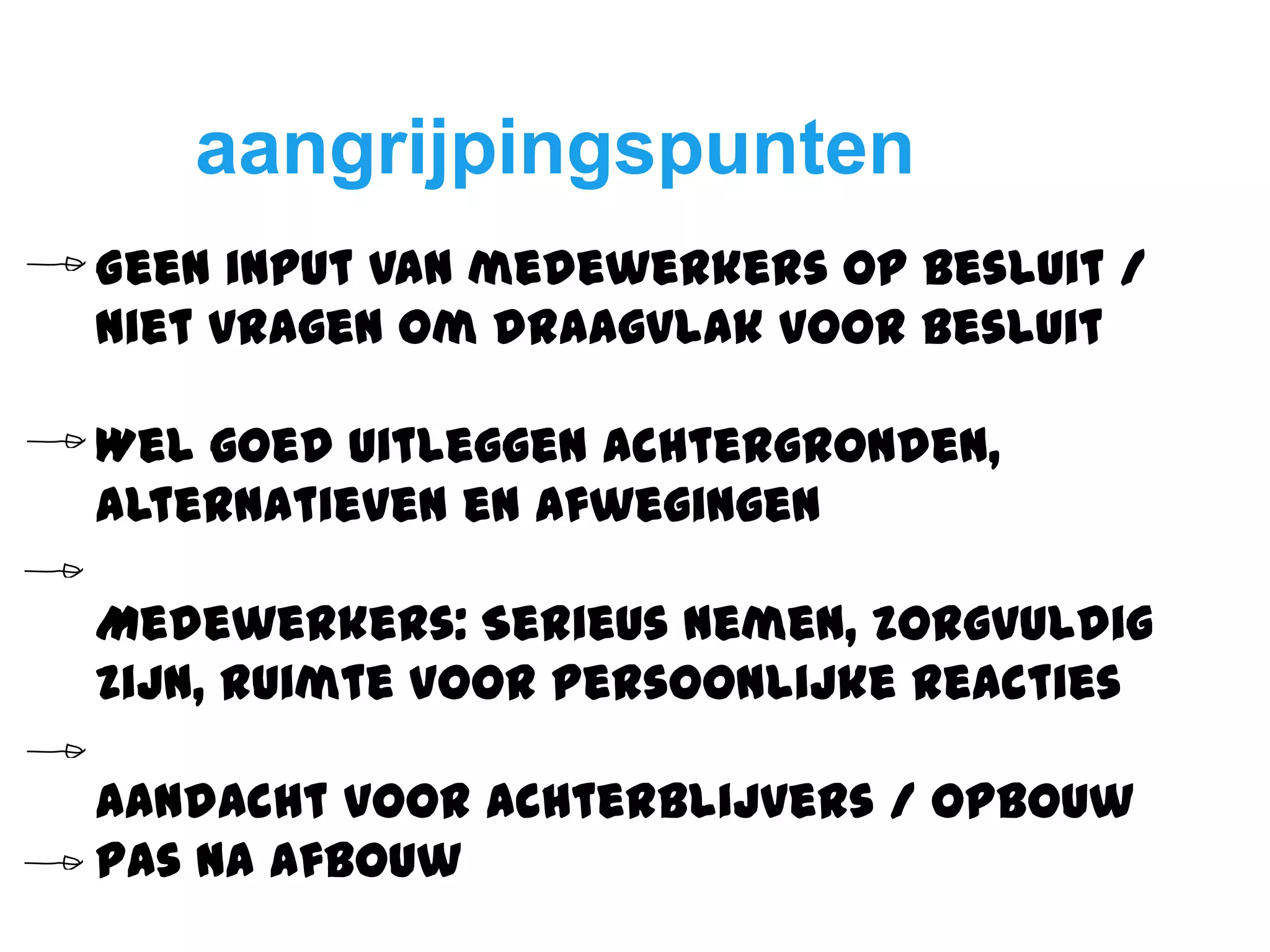 Regel jij het draagvlak? | PPTX