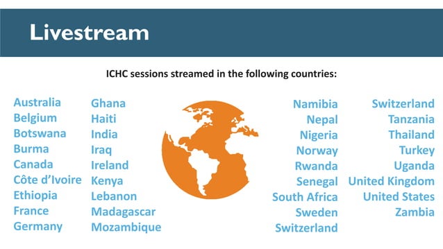 Next Steps from ICHC -- Ichc | PPT