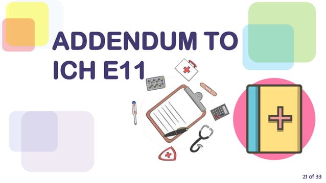 ICH E11.pptx | Pharmaceutical Drugs | Medical Health