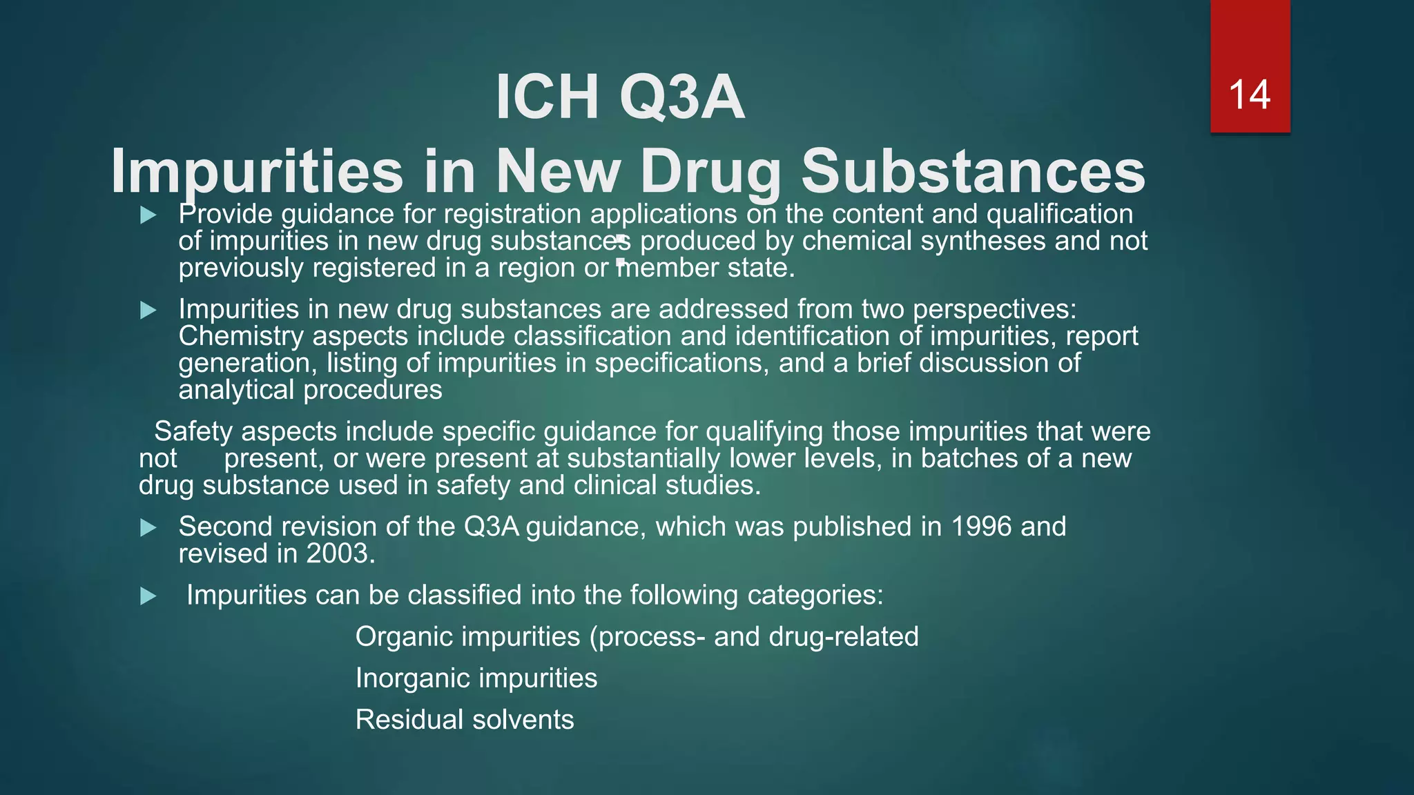 ICH QSEM Guidelines | PPTX