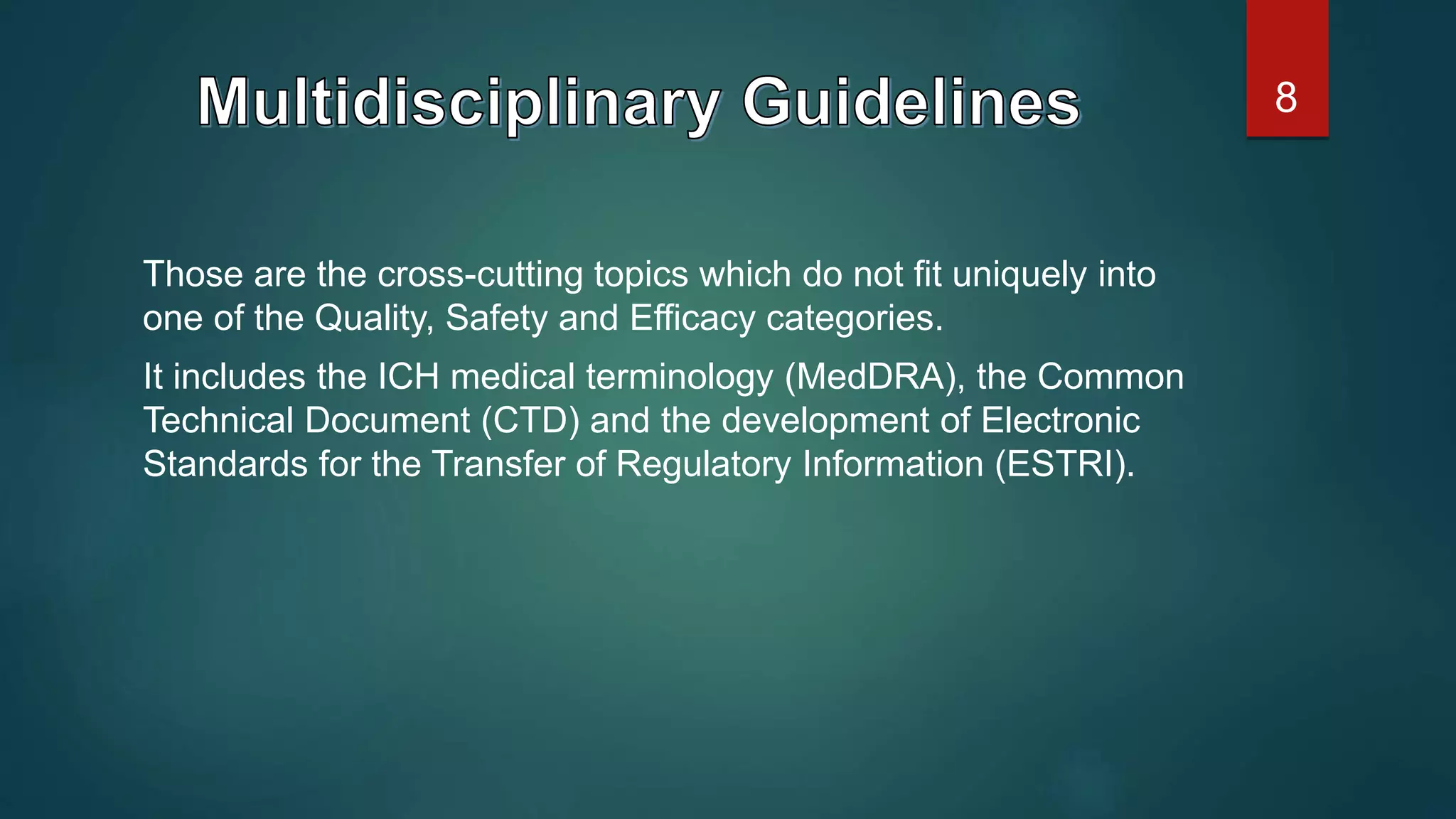 ICH QSEM Guidelines | PPTX