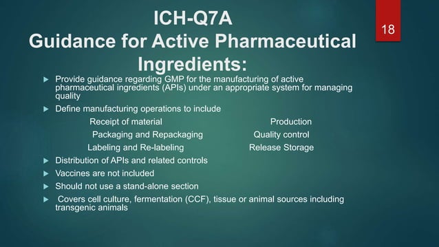 ICH QSEM Guidelines | PPTX | Pharmaceutical Industry | Industries
