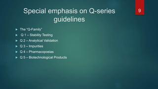 ICH QSEM Guidelines | PPTX