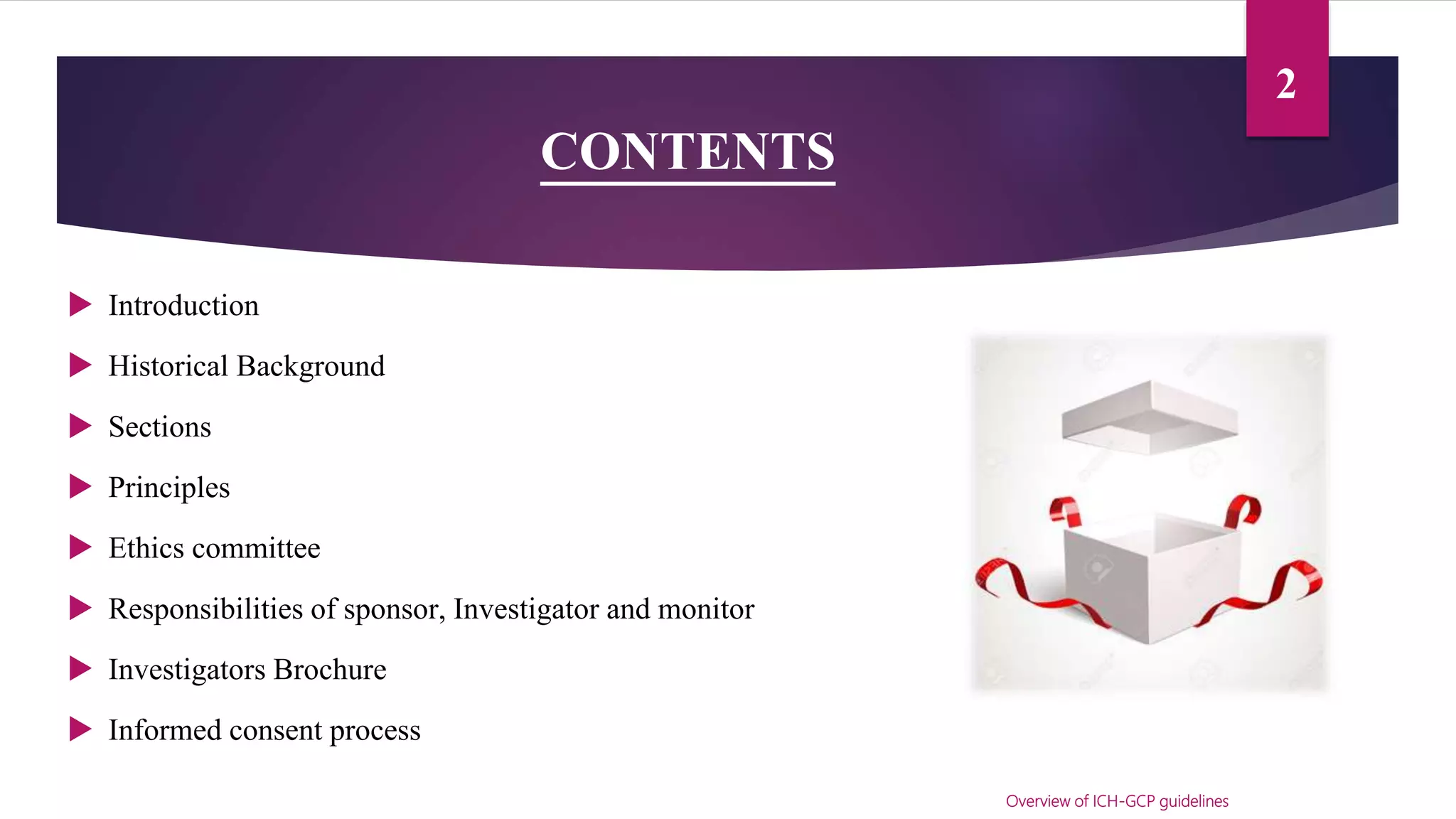 ICH-GCP Guidelines | PPTX