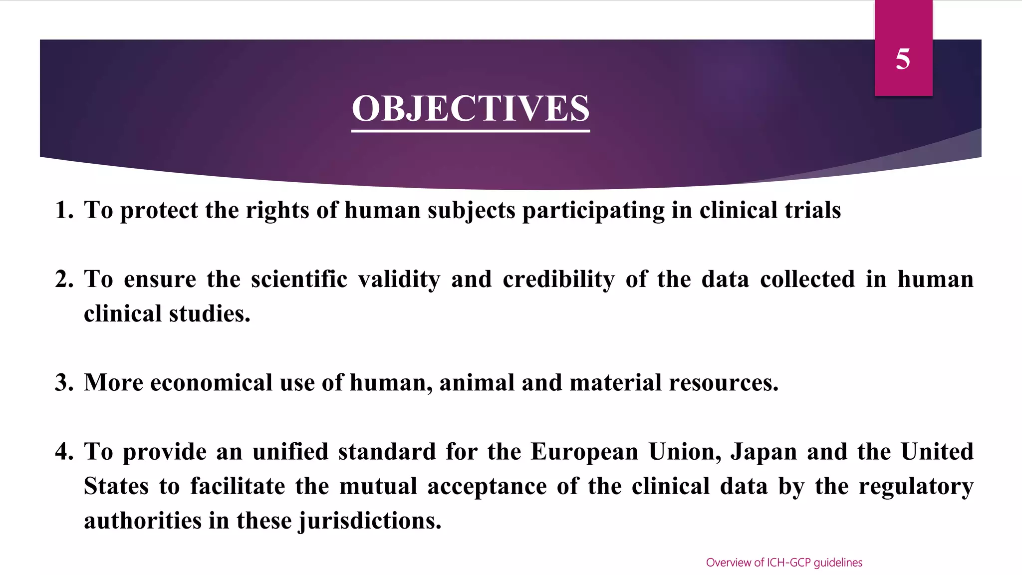 ICH-GCP Guidelines | PPTX