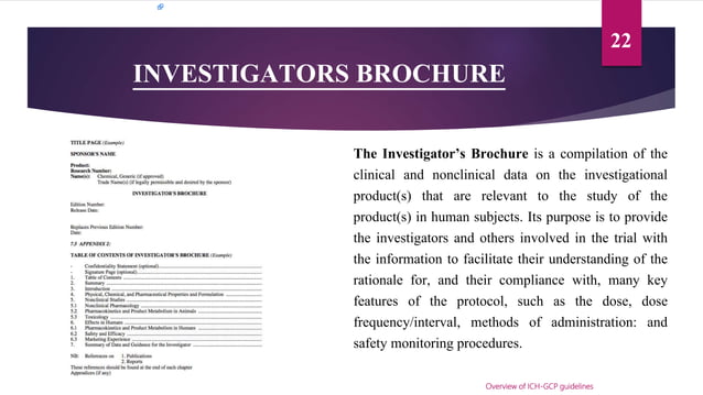 ICH-GCP Guidelines | PPTX