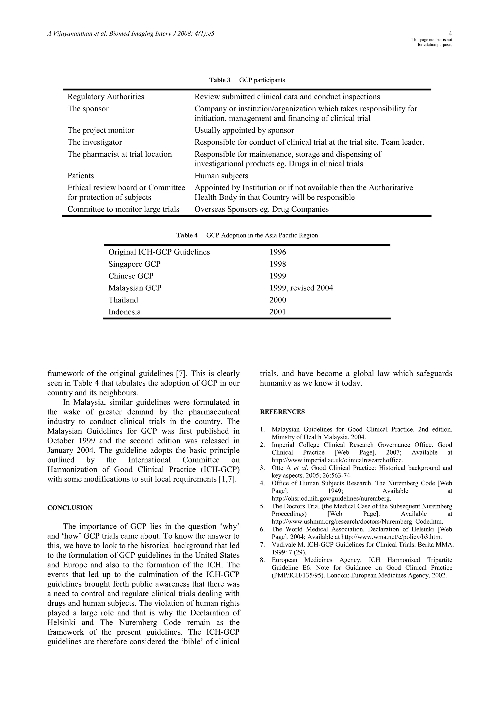 ICH GCP guidelines | PDF