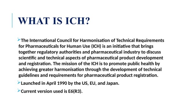 The 13 Principles Of Ich Gcp Pptx