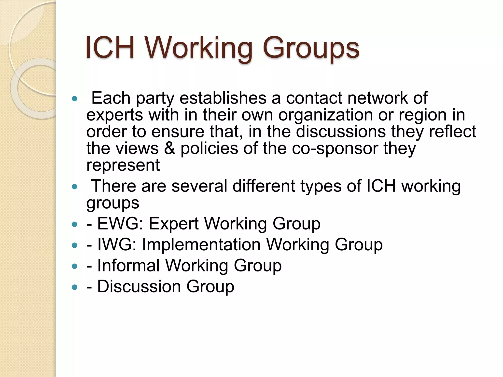 Ich guideline | PPTX