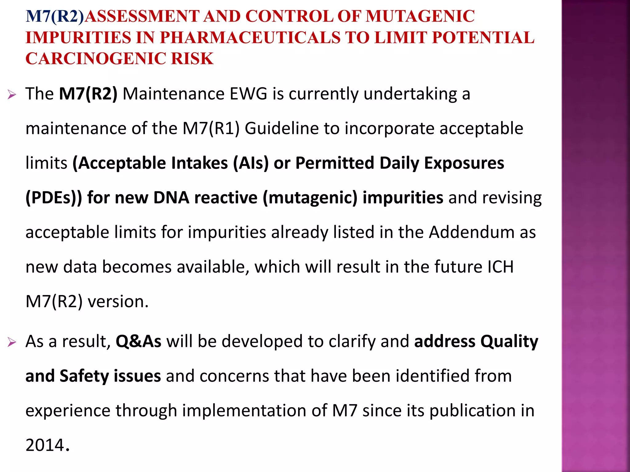 ICH GUIDELINES MULTIDISCIPLINARY | PPTX