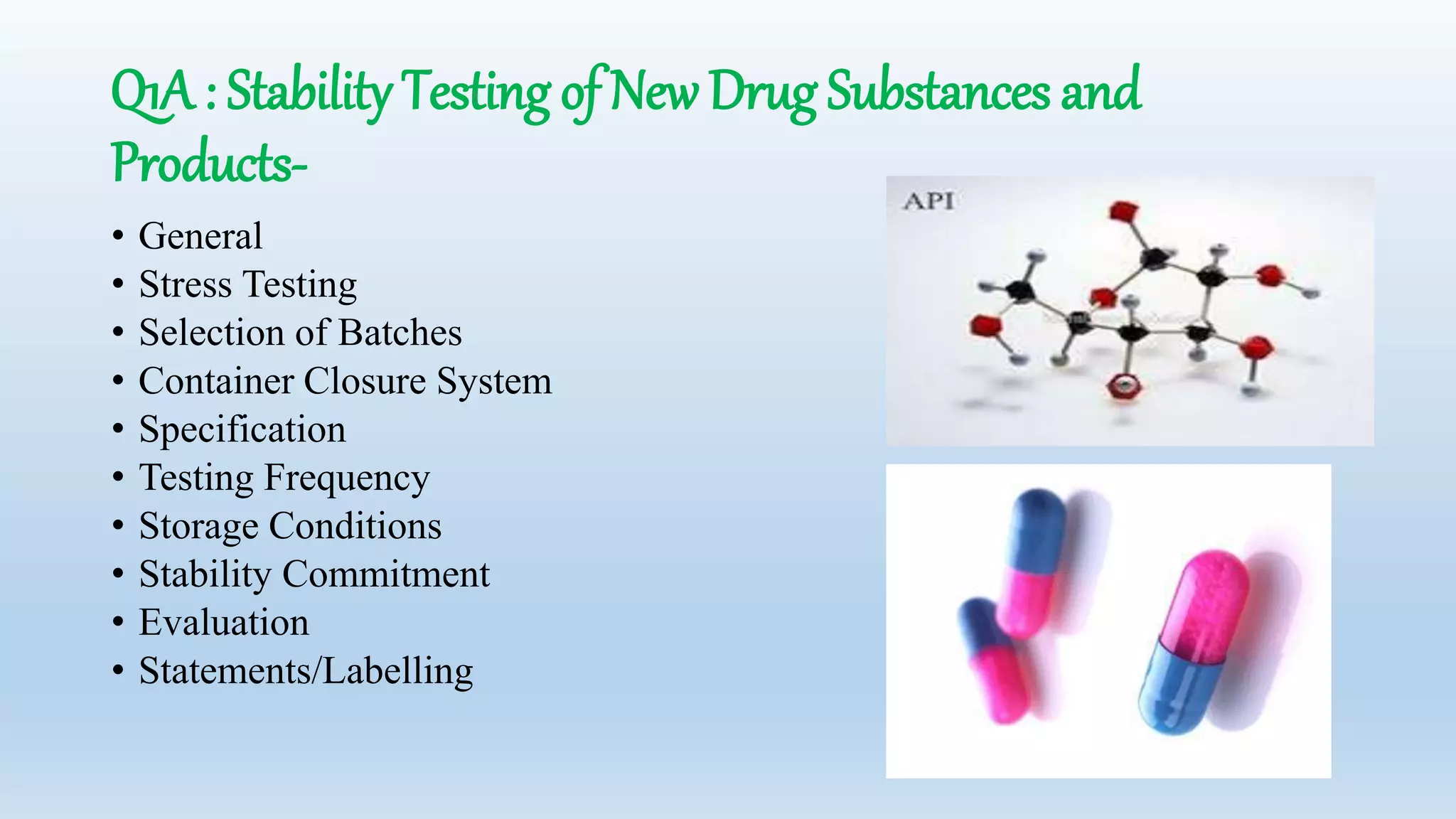 Ich guideline for stability testing | PPTX
