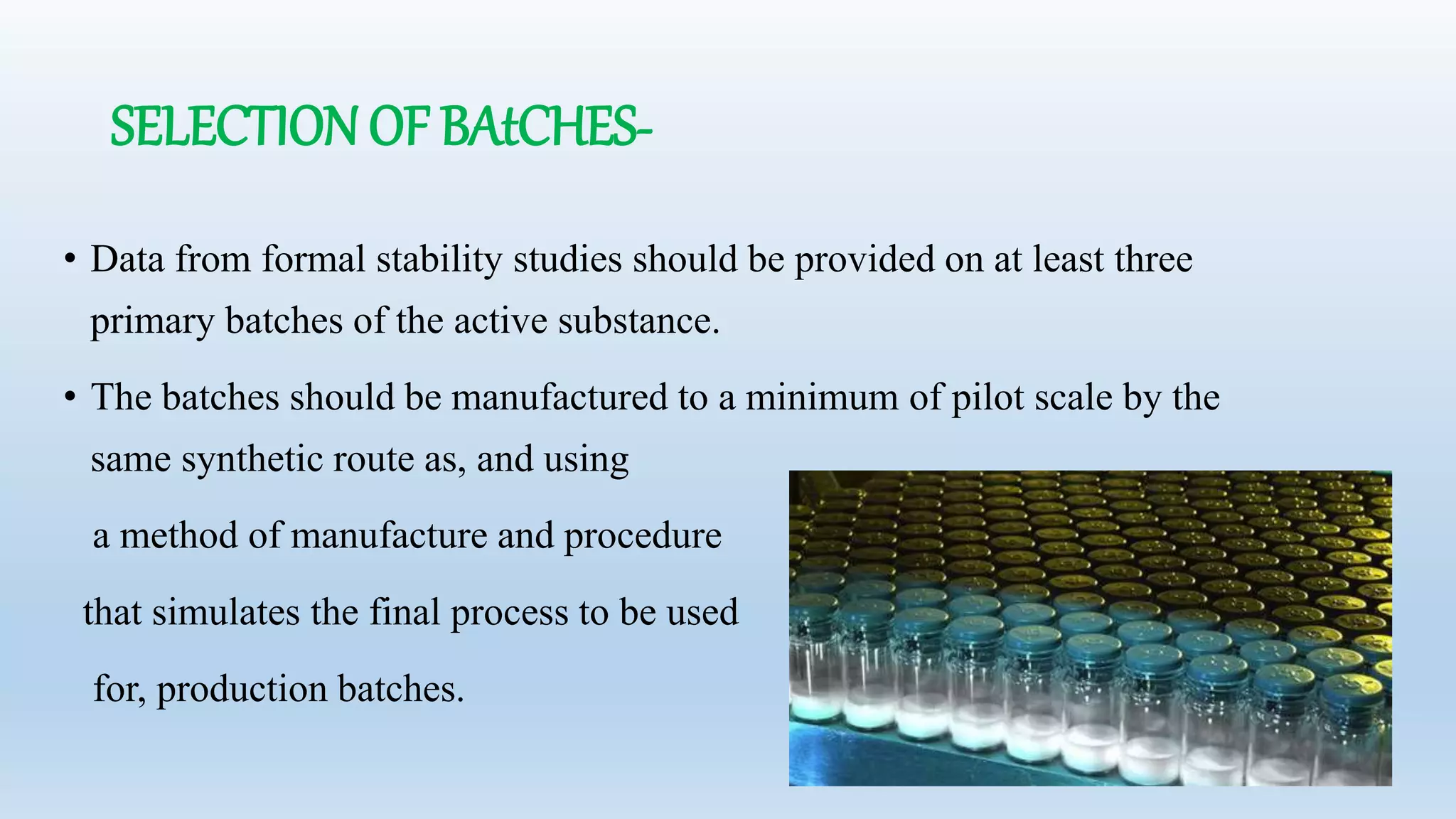 Ich guideline for stability testing | PPTX