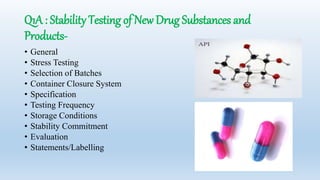 Ich guideline for stability testing | PPTX