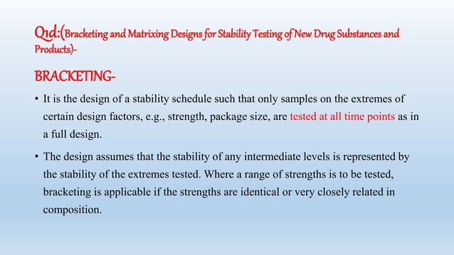 Ich guideline for stability testing | PPTX | Substance Abuse | Diseases ...