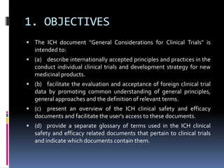ich guidelines for clinical trials, scientific approach ppt.pptx