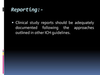 ich guidelines for clinical trials, scientific approach ppt.pptx