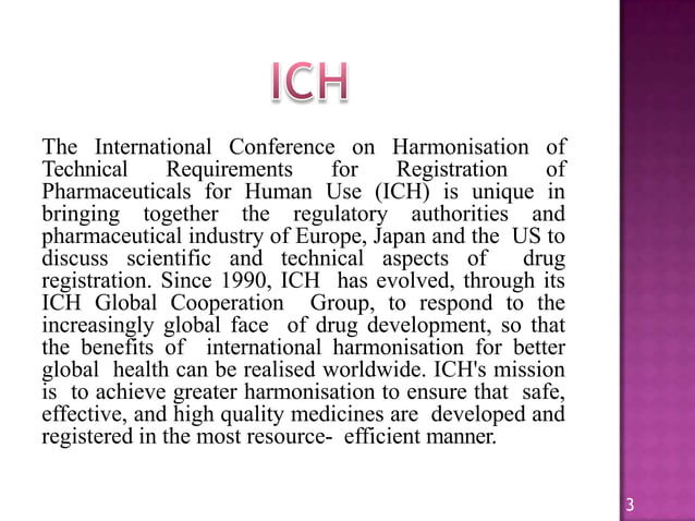 ICH Guidelines | PPTX