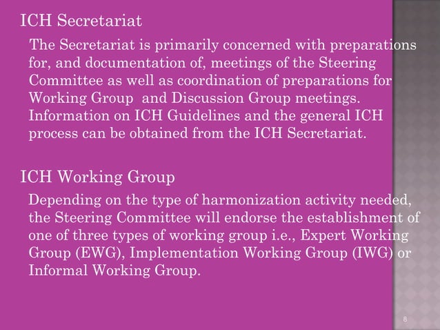 Ich guidelines | PPT