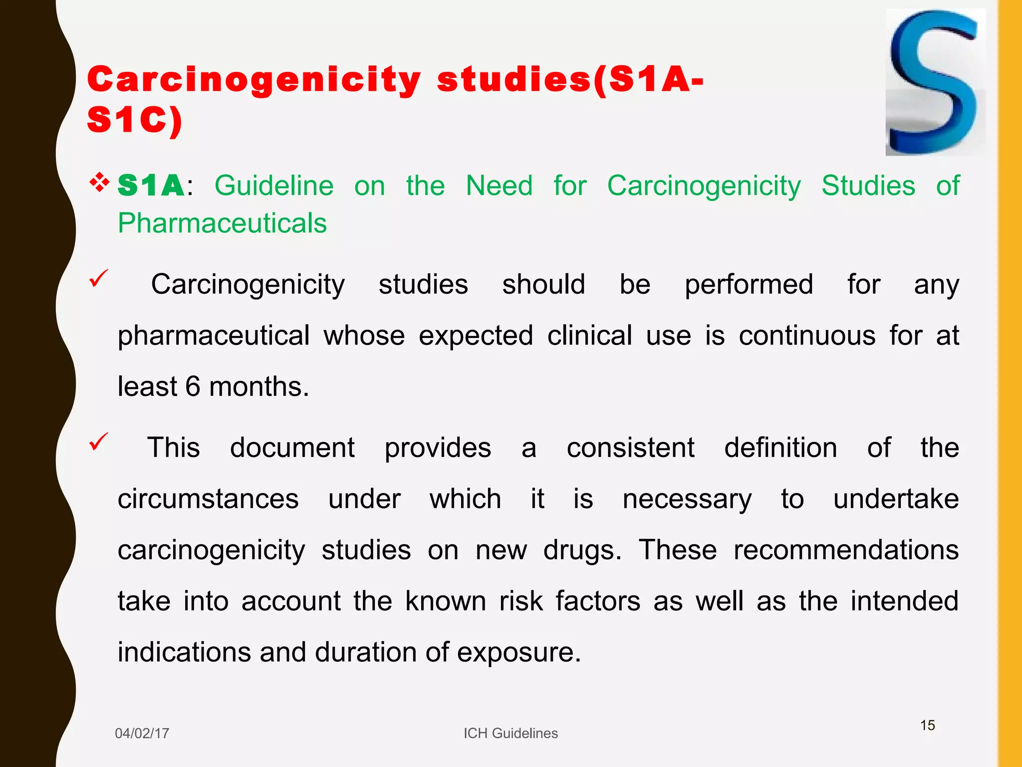 ICH safety guidelines | PPT