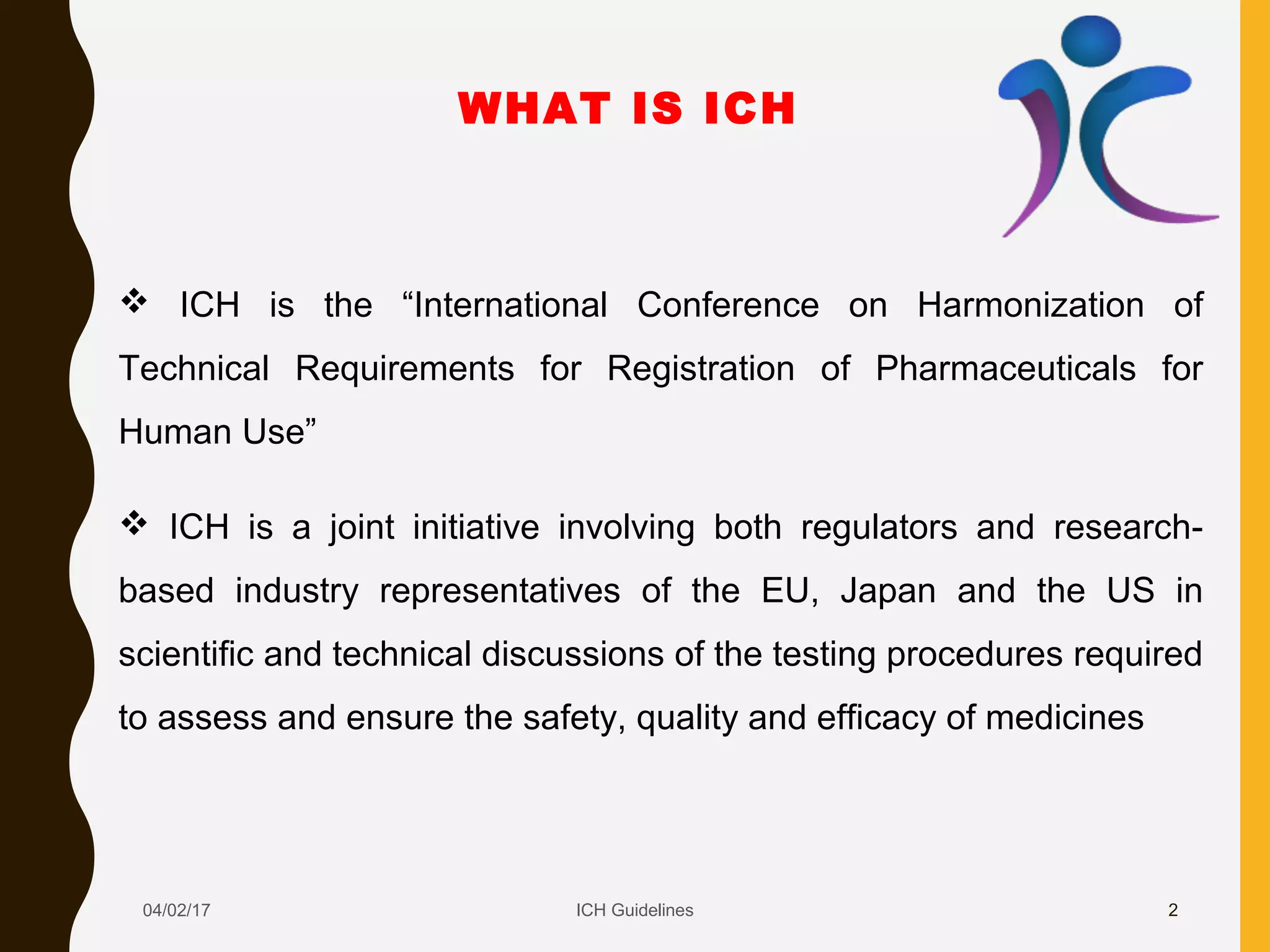 ICH safety guidelines | PPT