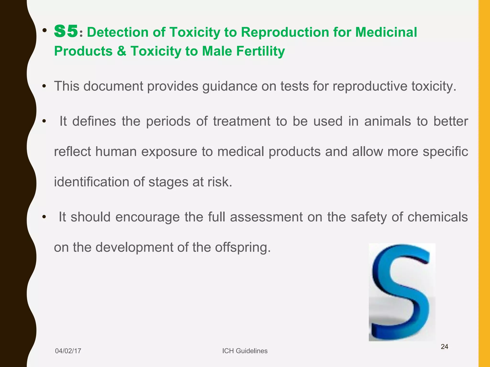 ICH safety guidelines | PPT