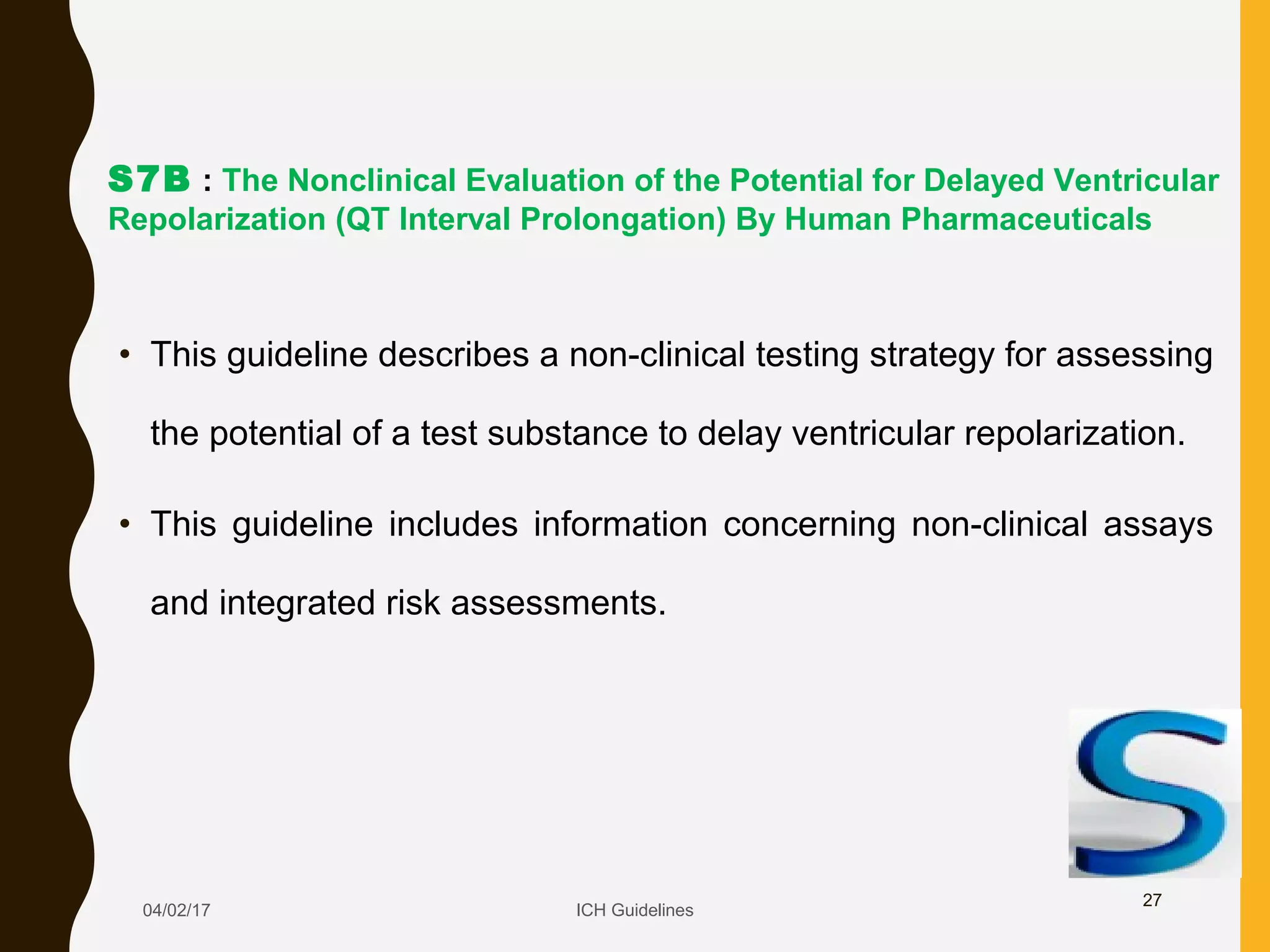 ICH safety guidelines | PPT