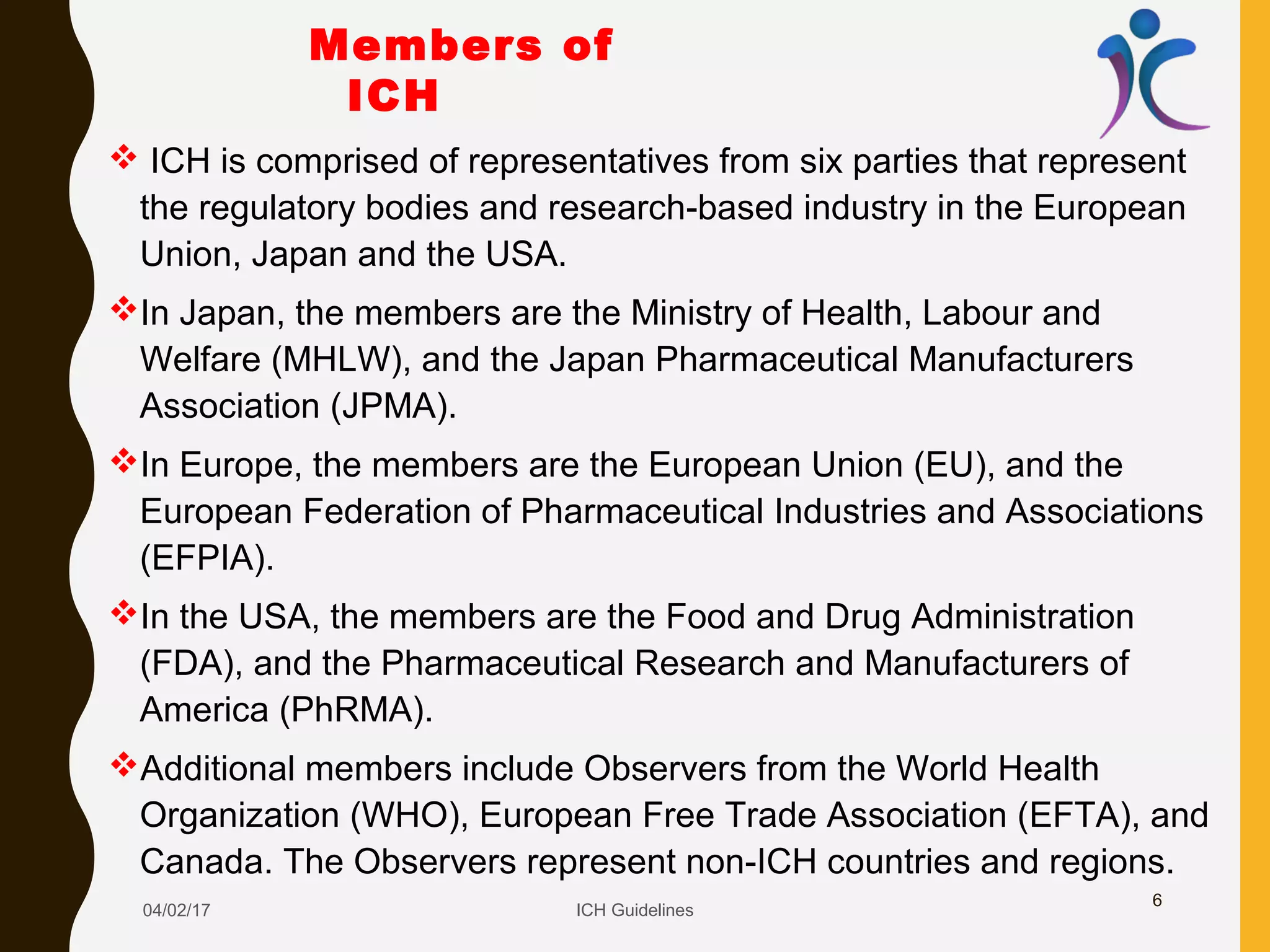 ICH safety guidelines | PPT