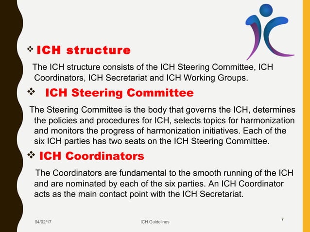 ICH safety guidelines | PPT | Pharmaceutical Industry | Industries