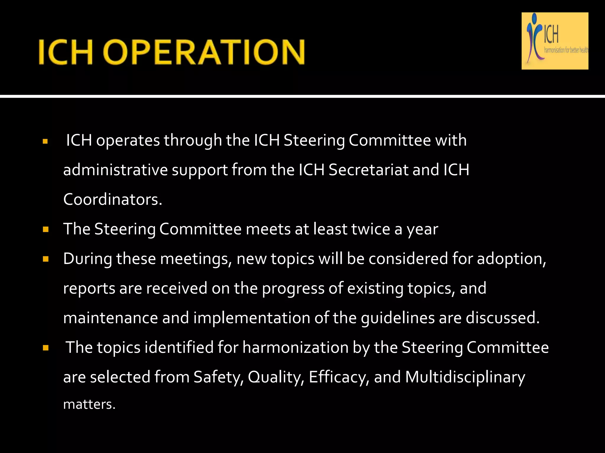 ICH guidelines | PPTX