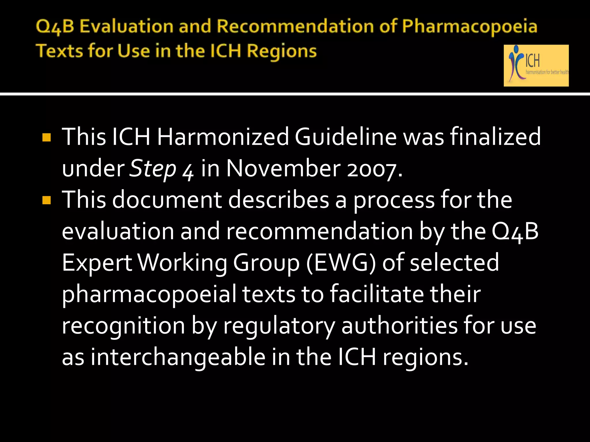 ICH guidelines | PPTX