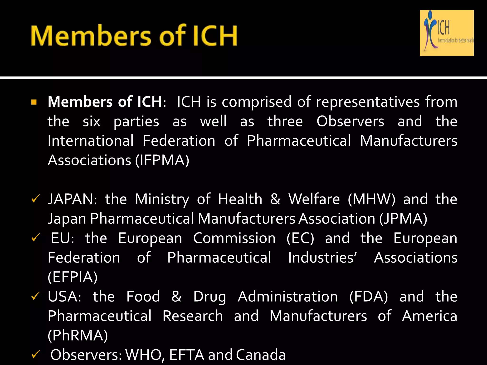 ICH guidelines | PPTX