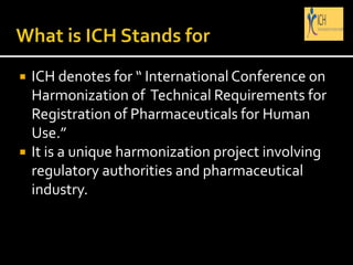 ICH guidelines | PPT