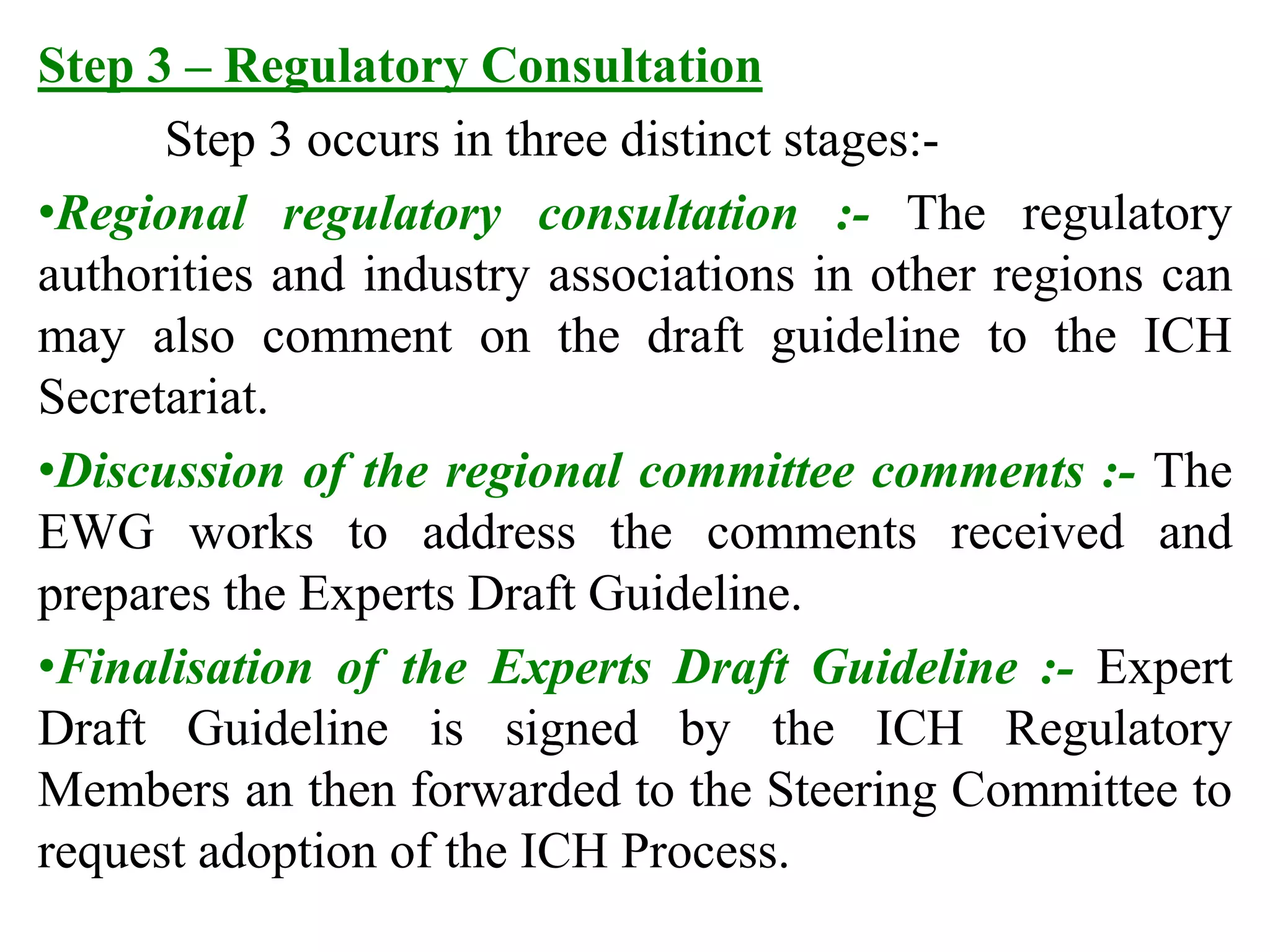 ICH Guidelines | PPTX