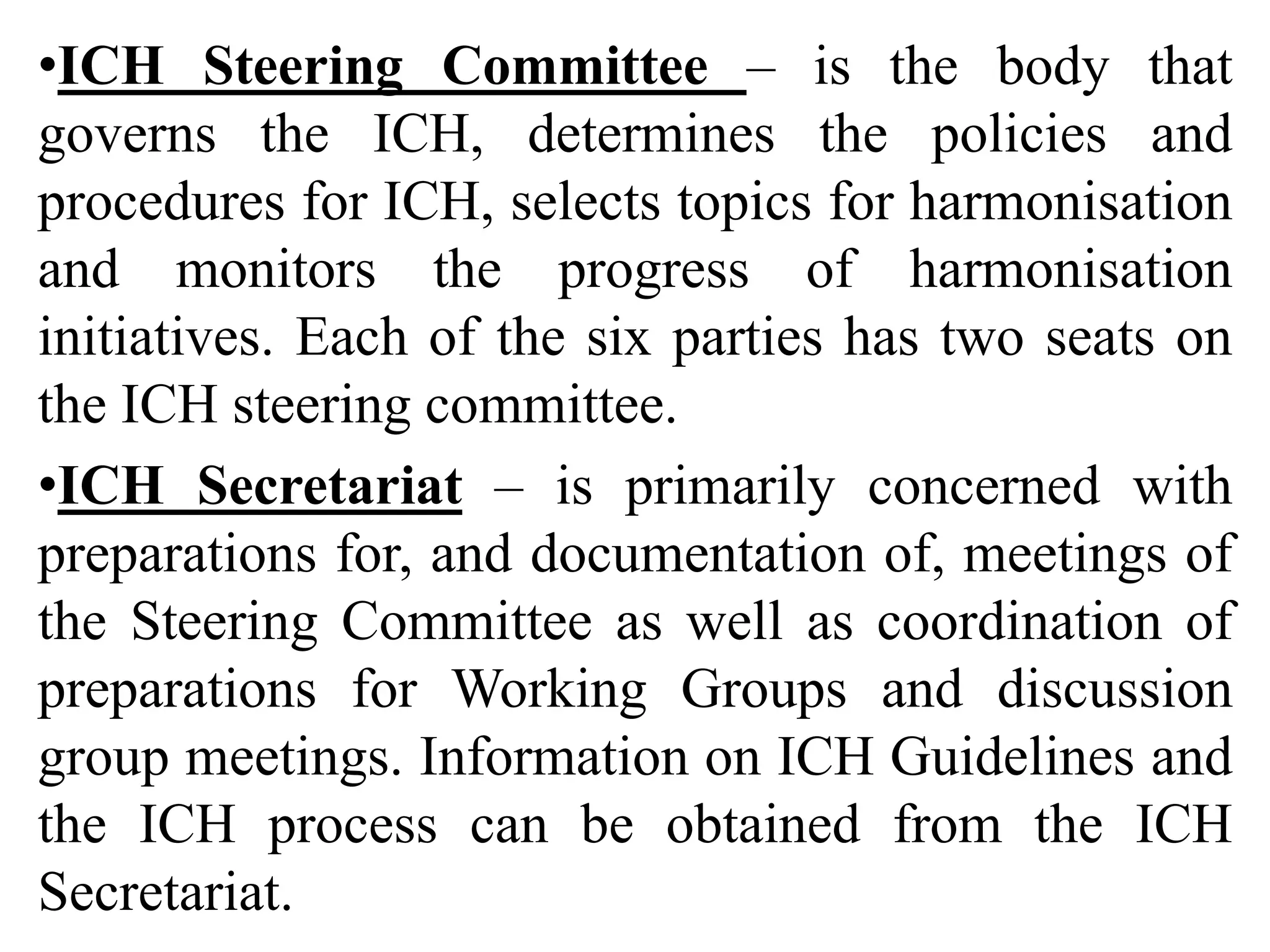 ICH Guidelines | PPTX