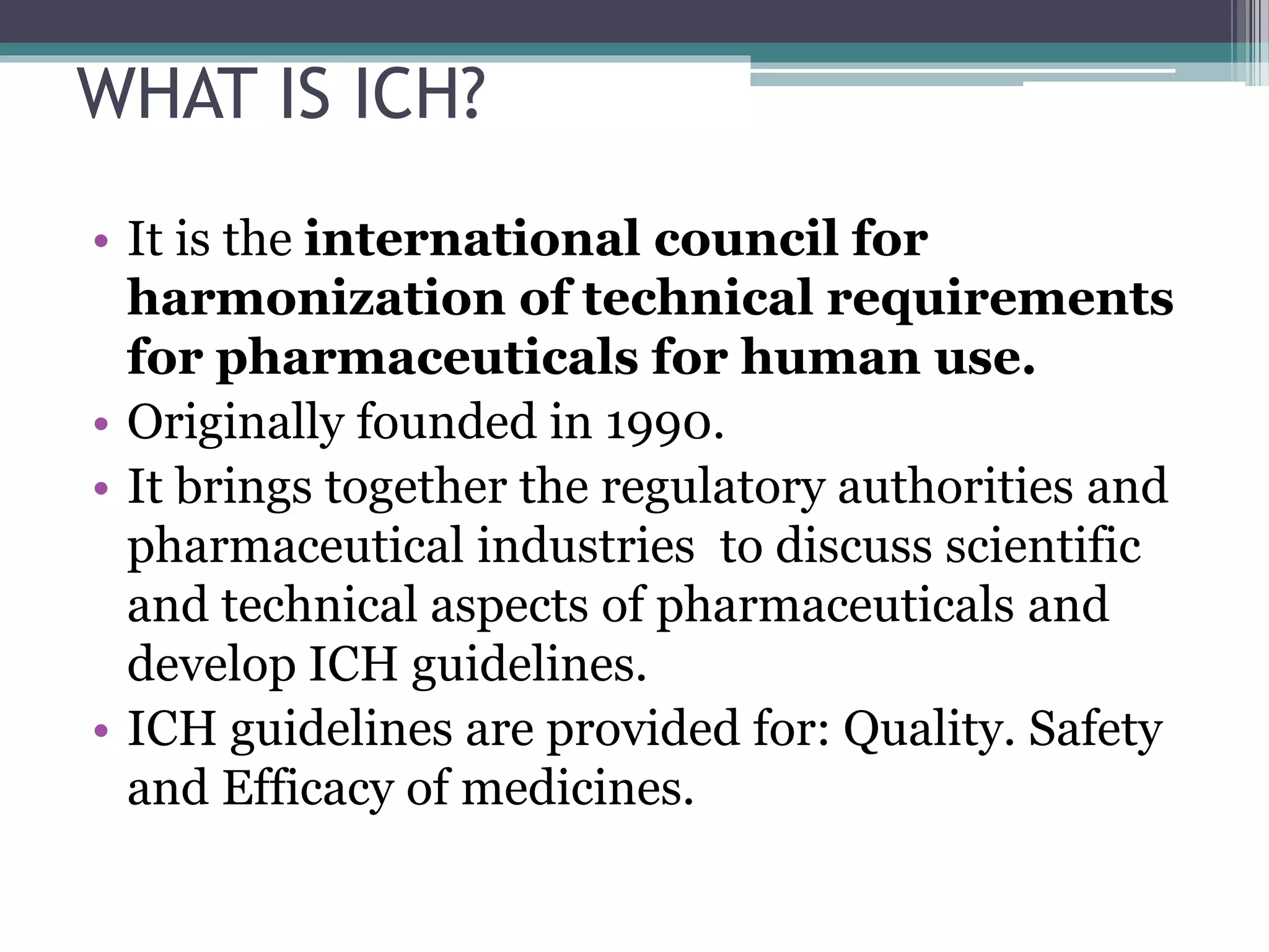 Ich guidelines | PPTX