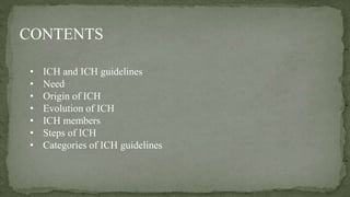 Ich guidelines | PPTX