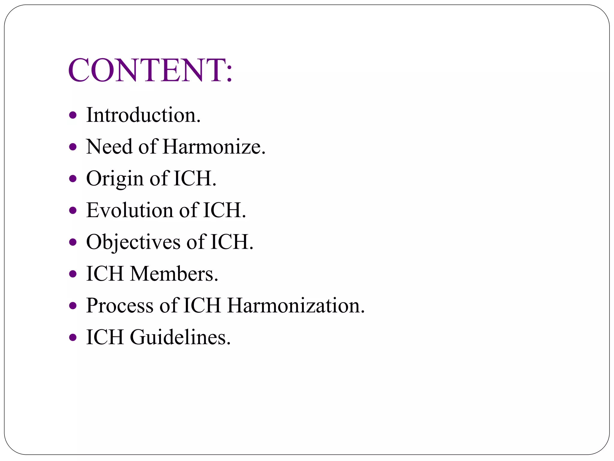 ICH GUIDELINE SPECIFIC WITH Q SERIES | PPTX