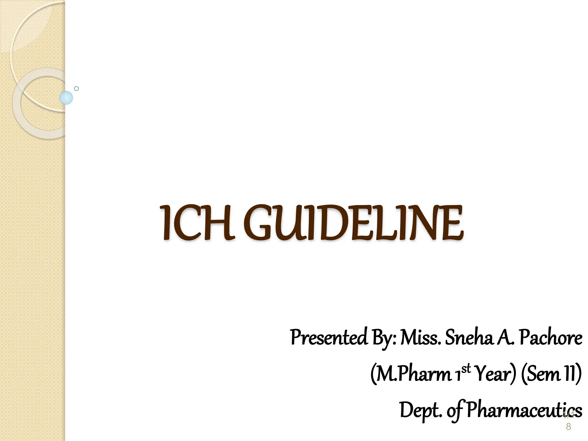 ICH Guidelines.pptx