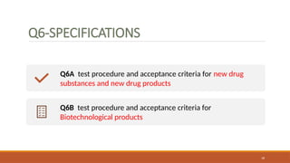 ICH GUIDELINES FOR MANUFACTURING OF DRUG | PPTX
