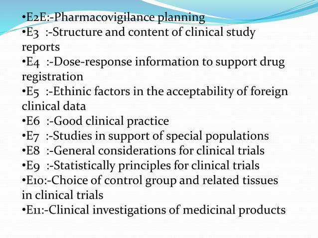 Ich guidelines and protocols | PPTX | Pharmaceutical Industry | Industries