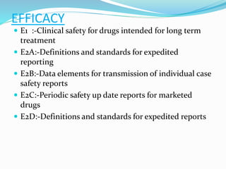 Ich guidelines and protocols | PPTX